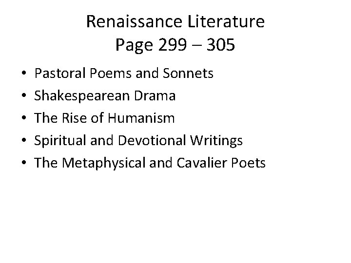 The English Renaissance 1485 1660 A celebration of
