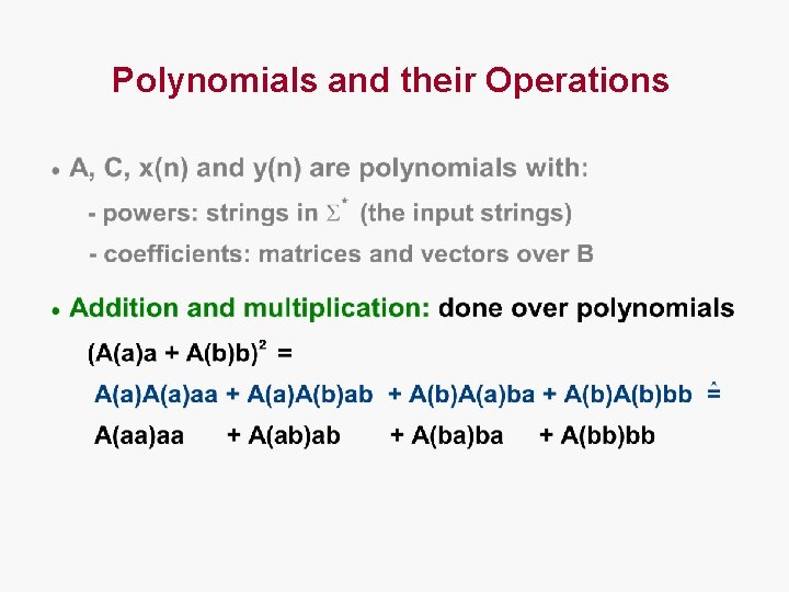 Finite Automata as Linear Systems Observability Reachability and