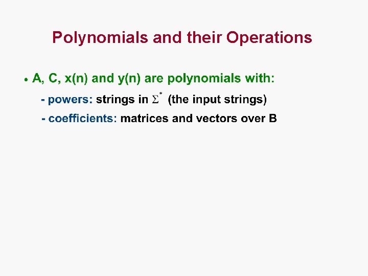 Finite Automata as Linear Systems Observability Reachability and