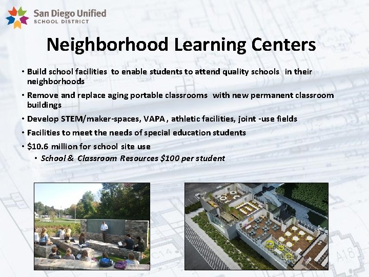San Diego Neighborhood School Repair and Student Safety