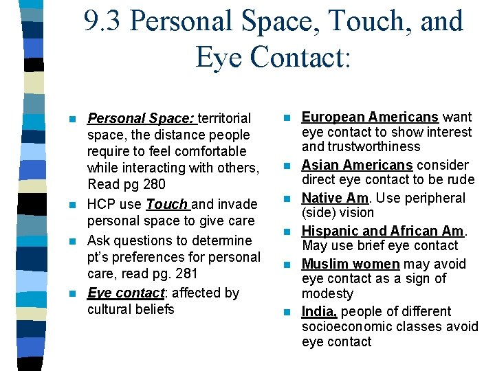 9 3 Understanding Cultural Diversity Behavior of individuals
