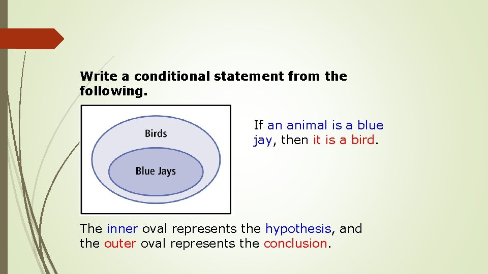Conditional Statements Counterexamples Truth tables Warm Up Determine