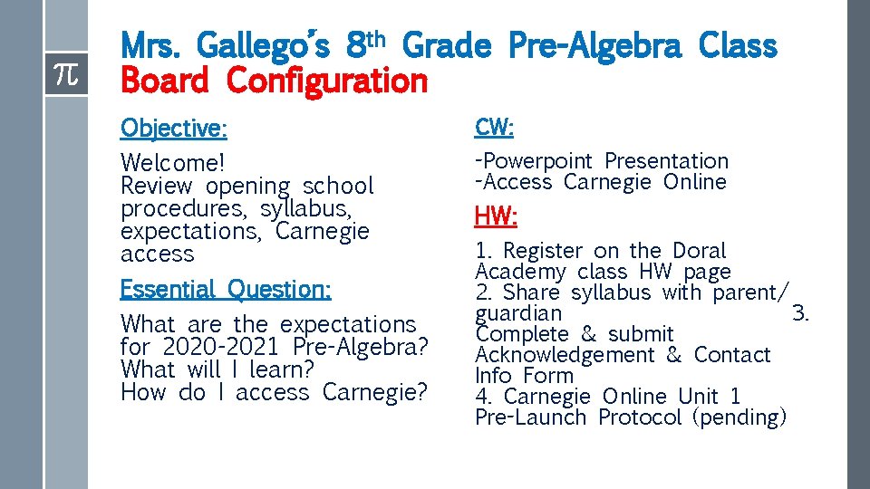 Bellringer Warm Up Exercise If you could go