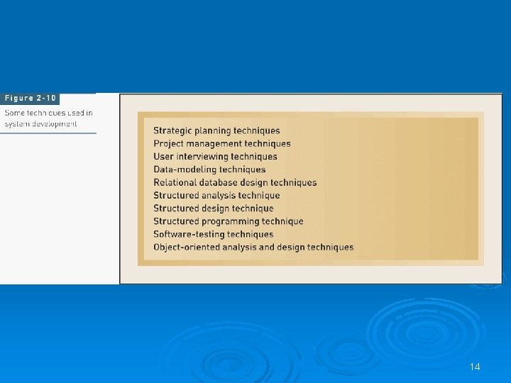 Chapter 2 Information Systems Development Learning Objectives Discuss