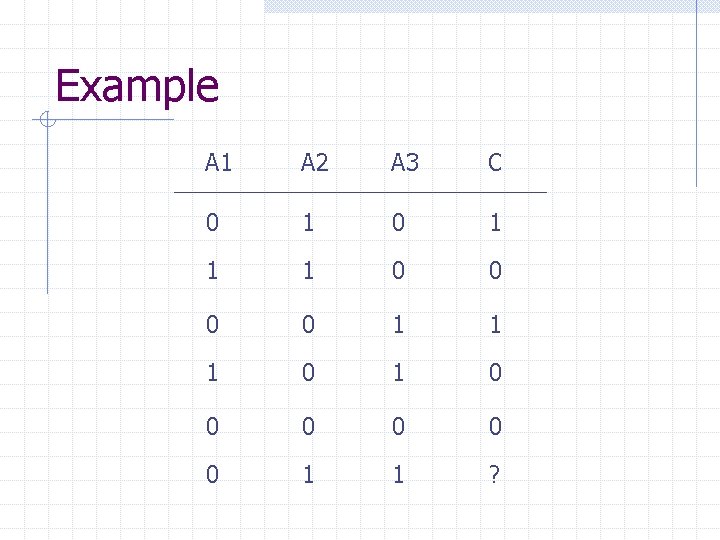 CS 522 Advanced Database Systems Classification Introduction to