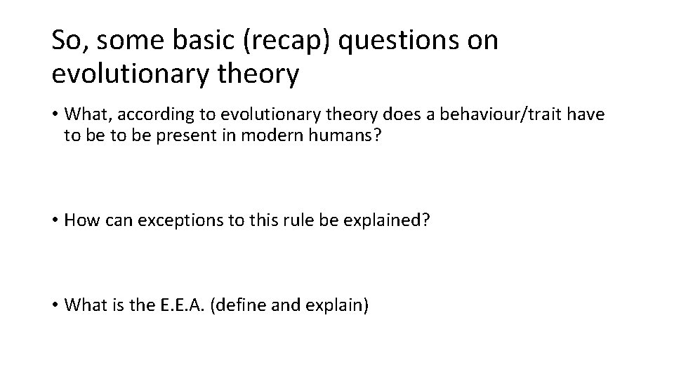 RELATIONSHIPS SEXUAL SELECTION HUMAN REPRODUCTIVE BEHAVIOUR So some