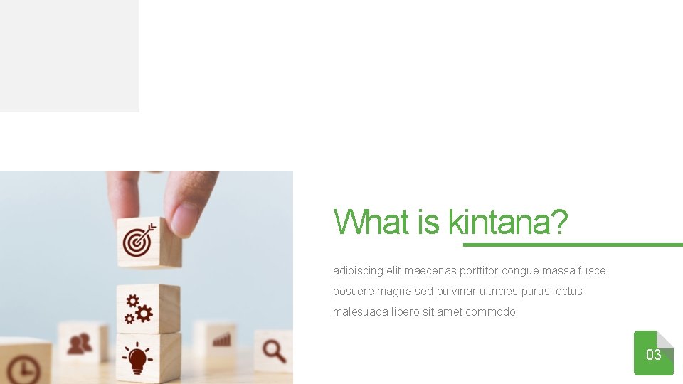 Kintana Creative lookbook presentation Welcome to us lorem