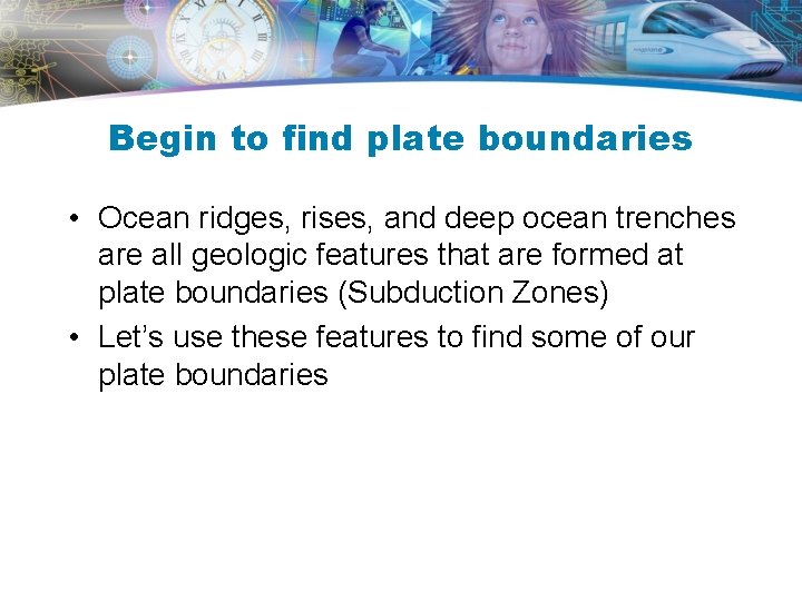 Bathymetric Maps and Plate Tectonics CPO Science Key