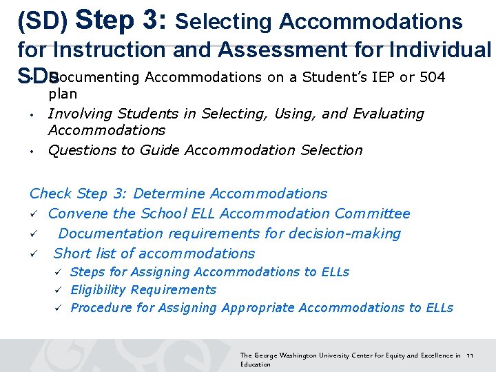 Application of Resources Designed for Students with Disabilities