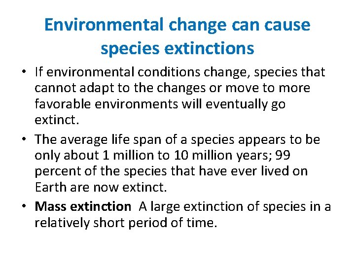 Module 17 Evolution of Niches and Species Distributions