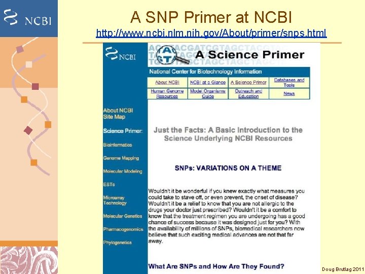 Genomics Medicine http biochem 158 stanford edu Simple