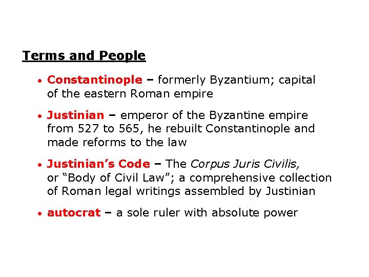 Unit 2 part 3 9 1 The Byzantine