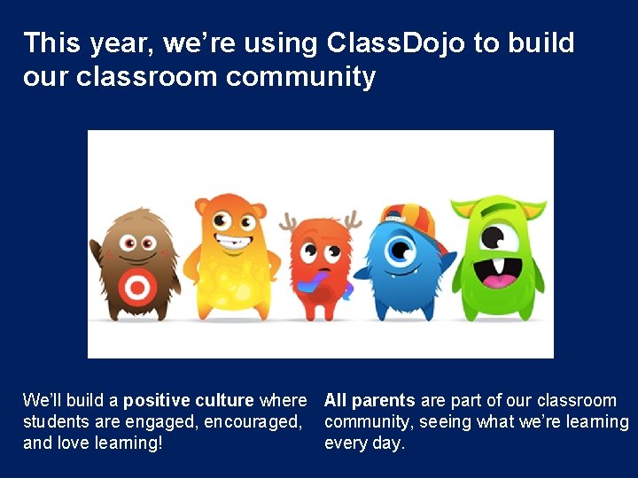 First Grade 2019 2020 PBIS Anchors Be Responsible