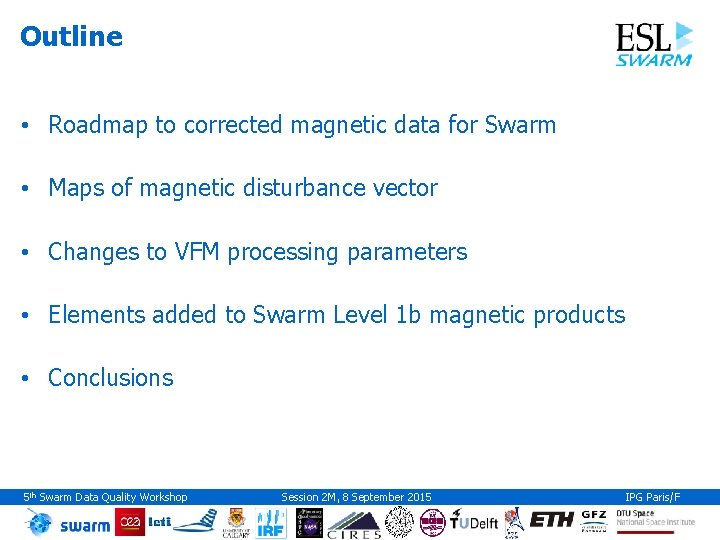 MAGNETIC VECTOR DISTURBANCE MODEL AND CORRECTION OF SWARM