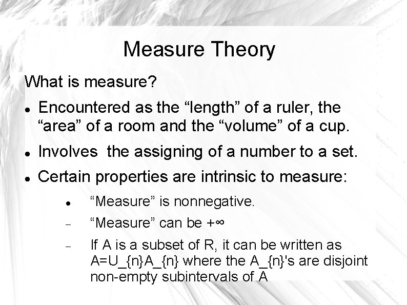 The Derivation of Modern Probability Theory from Measure
