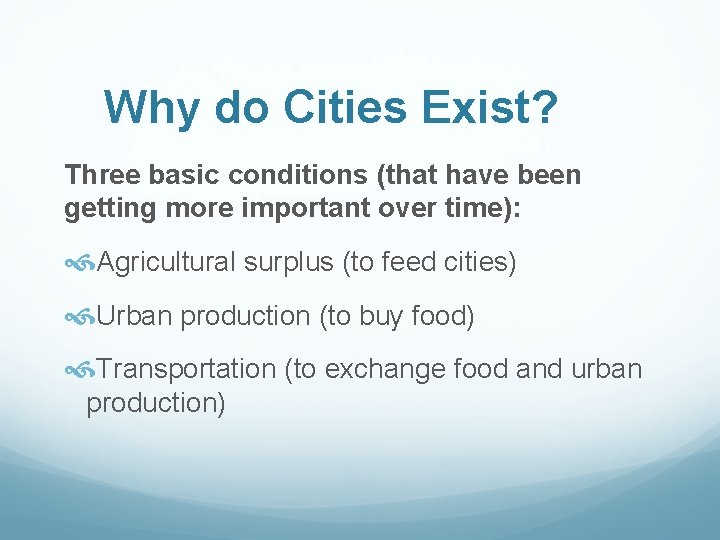 ECO 270 270 Urban Economics This weeks readings