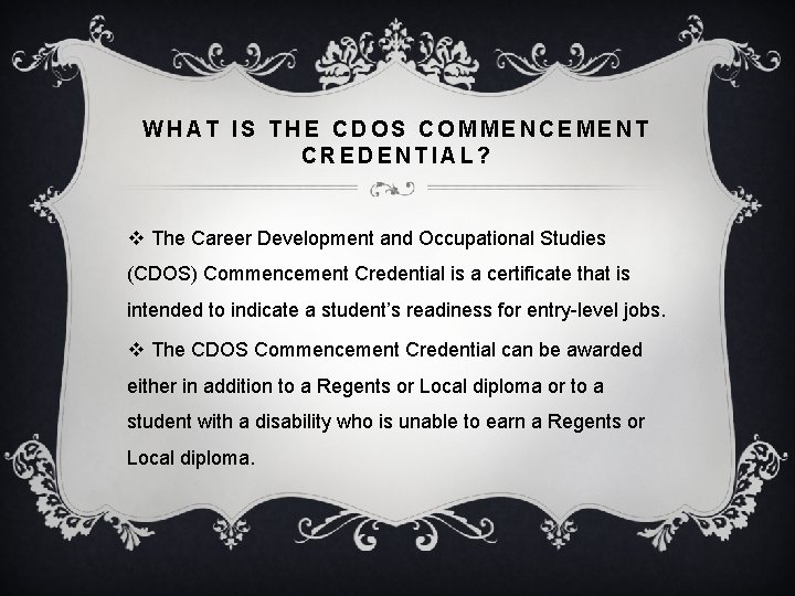 GRADUATION REQUIREMENTS AND DIPLOMAS Taylor Eichenlaub School Guidance