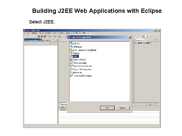 Building a J 2 EE Web Application with