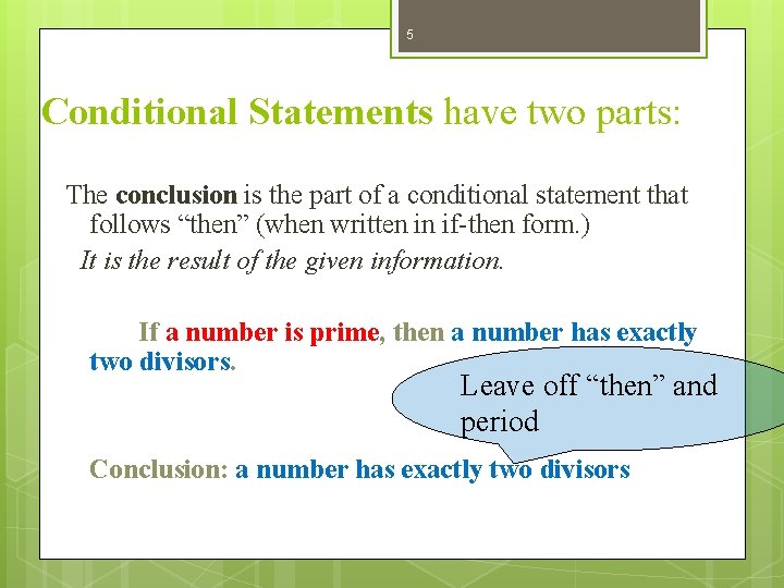 G 1 ab Logic Conditional Statements Modified by
