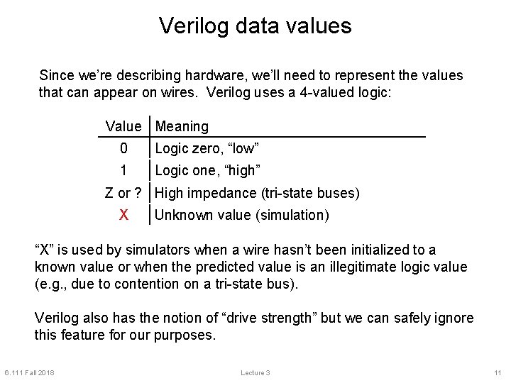 Intro to Verilog Wires theory vs reality Lab Intro to Verilog Wires theory vs reality Lab