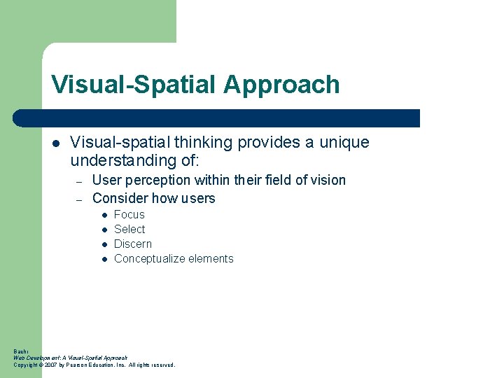 Web Development A VisualSpatial Approach Chapter 8 Interface