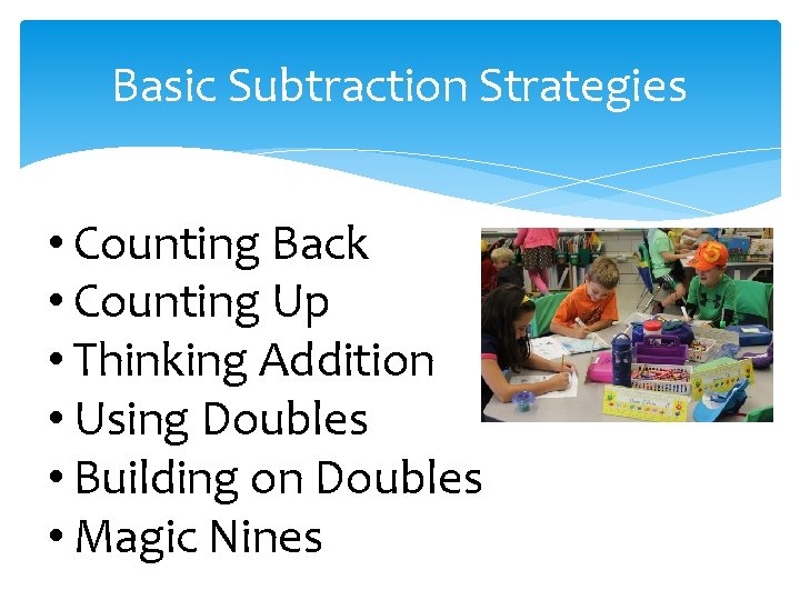 Basic Math Facts in Second Grade Math Curriculum