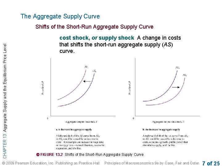 CHAPTER 13 Aggregate Supply and the Equilibrium Price