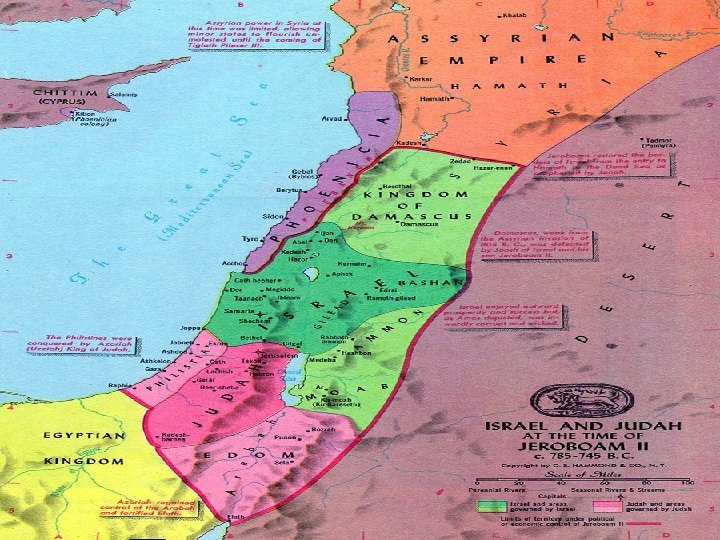 The Phoenicians and The Hebrews 1830 B C