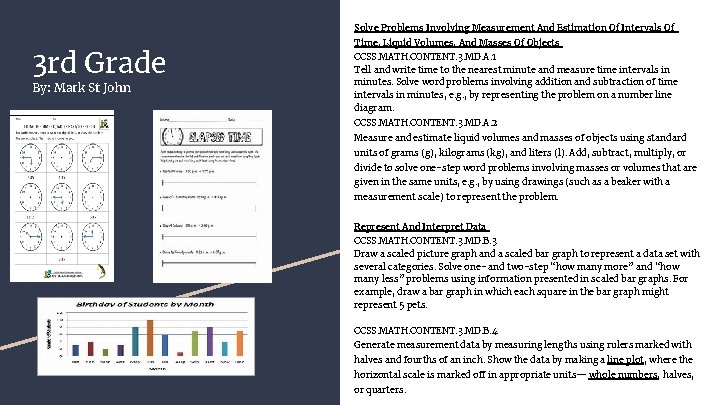 K5 Progressions in Measurement Melinda Baer Francisco Garcia