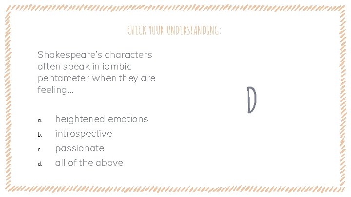 Shakespeare Iambic Pentameter Read through A brief guide