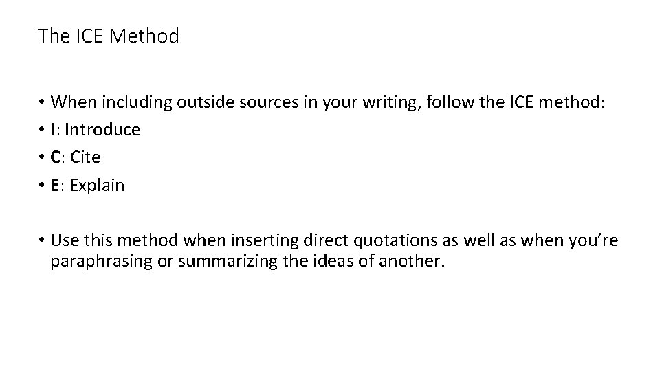 Integrating Quotes in A Research Paper Kimberly Livaudais