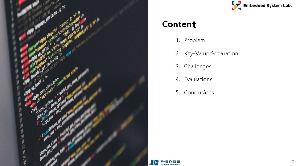 Embedded System Lab Wisc Key Separating Keys from