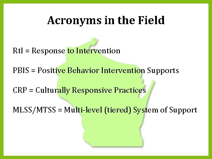 PBIS Tier 1 Training Day 1 Foundational Work