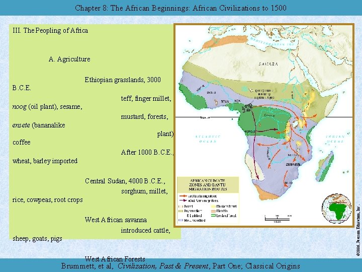 Chapter 8 The African Beginnings African Civilizations to