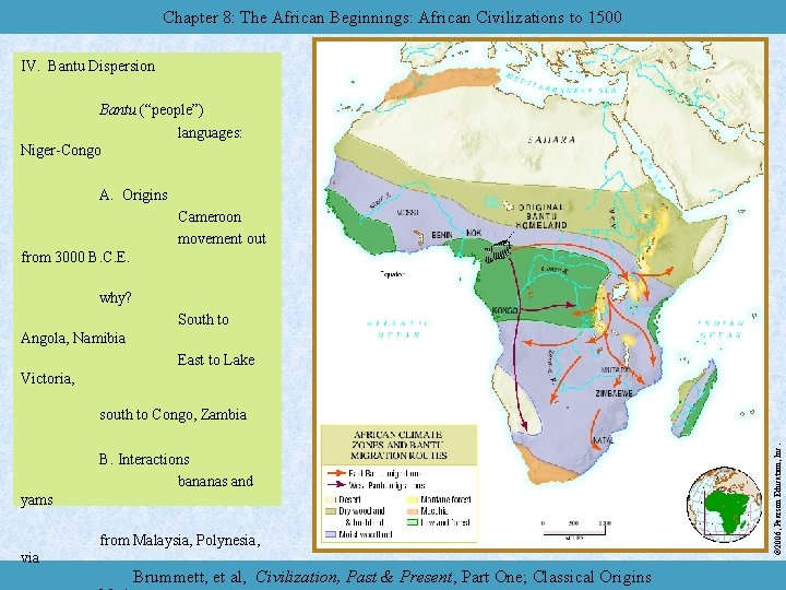 Chapter 8 The African Beginnings African Civilizations to
