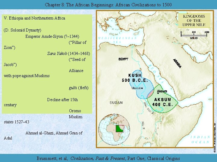 Chapter 8 The African Beginnings African Civilizations to