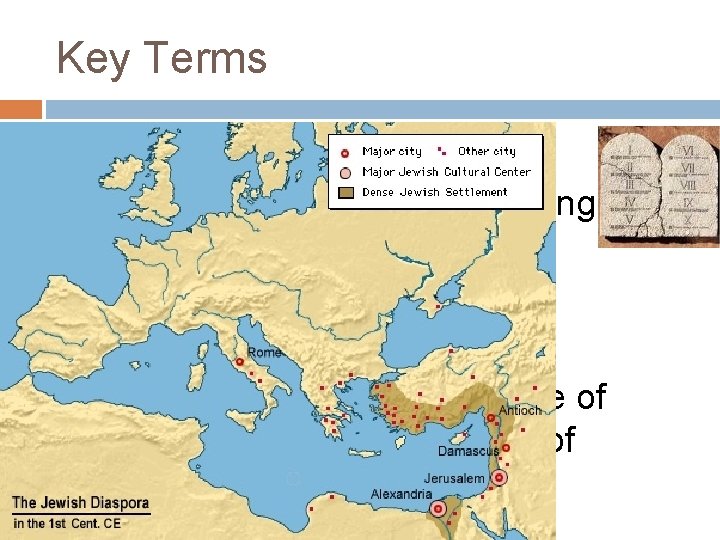THE EARLY HEBREWS Key Terms Judaism The Hebrew