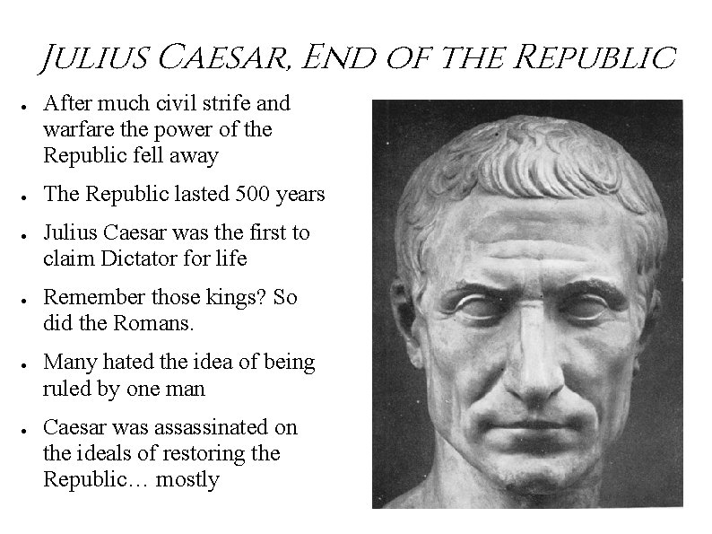 Range of Influence The Romans 12000 BCE Now