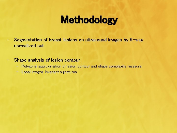 Measuring shape complexity of breast lesions on ultrasound
