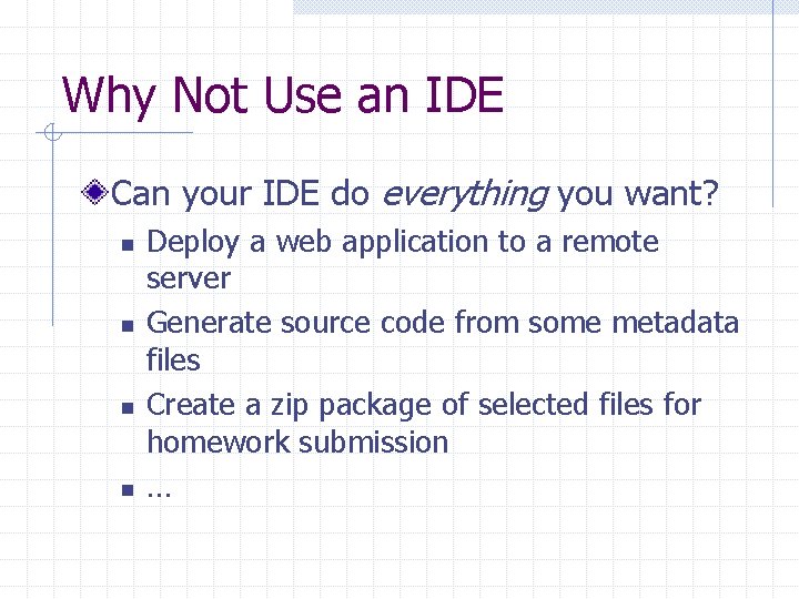 CS 520 Web Programming Introduction to Ant Chengyu