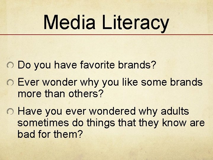 Counter Ads Talk back to advertisements Created by