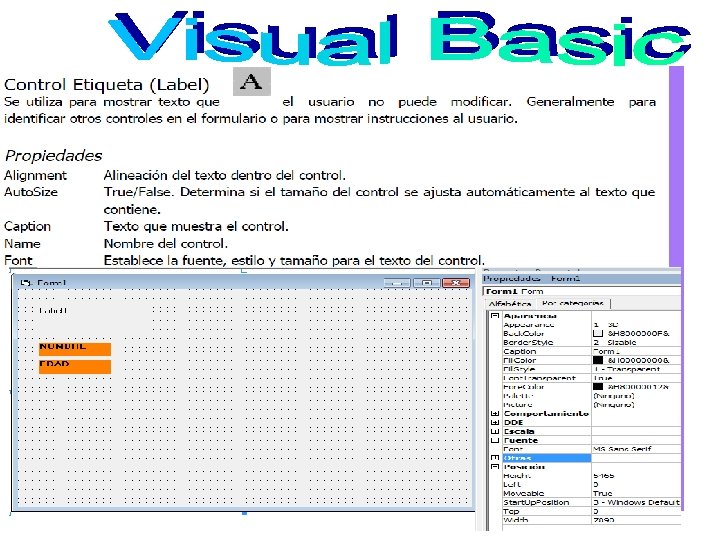 SEMANA 12 HERRAMIENTAS DE VISUAL BASIC Msg Box