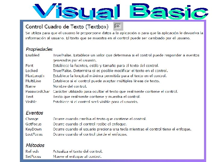 SEMANA 12 HERRAMIENTAS DE VISUAL BASIC Msg Box