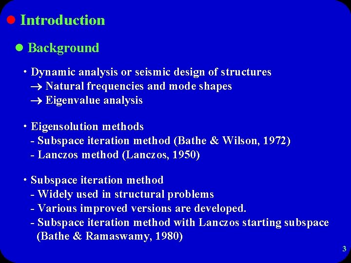 2003 2003 10 11 Accelerated Subspace Iteration Method
