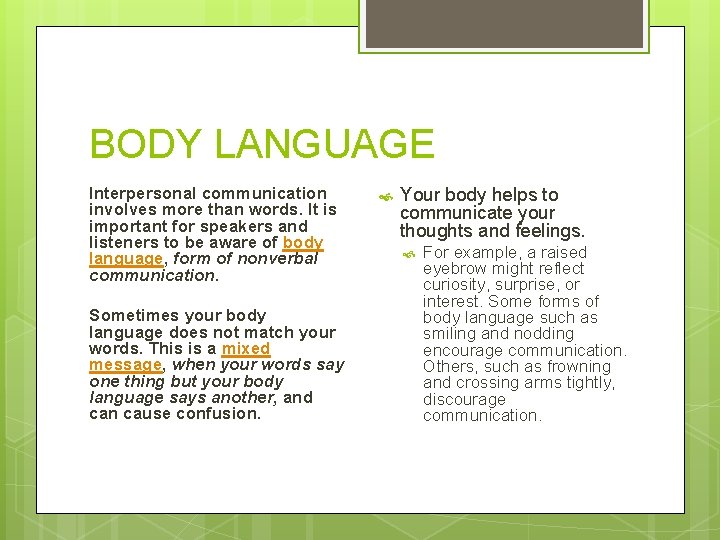 HEALTH SKILLS THE FOUNDATION CHAPTER 2 CHAPTER OBJECTIVES