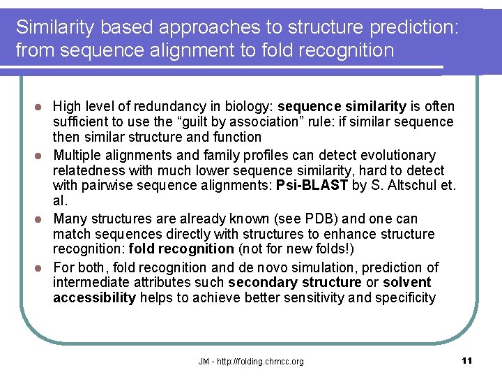 Knowledgebased protocols for protein structure prediction from protein