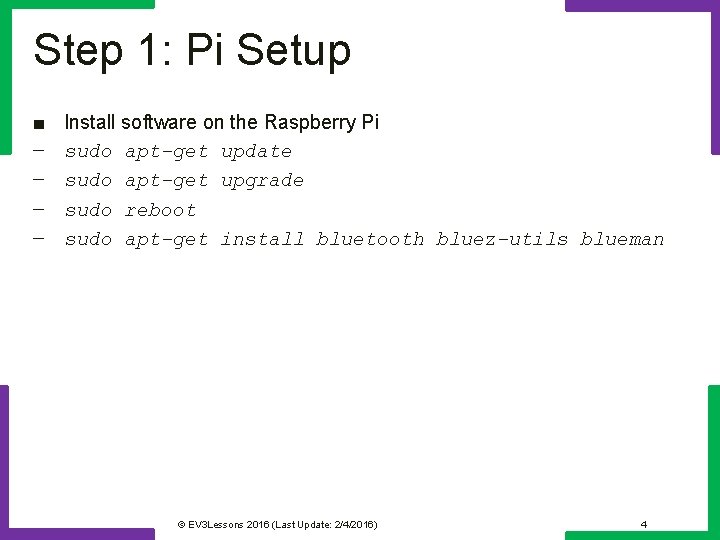 Bonus EV 3 Programming Lessons LEGO MINDSTORMS and