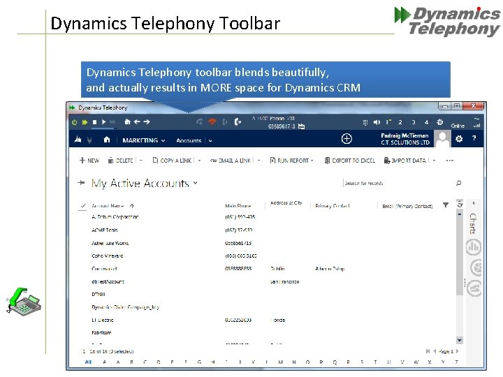Click to Call Screen Pop Outbound Campaign Management