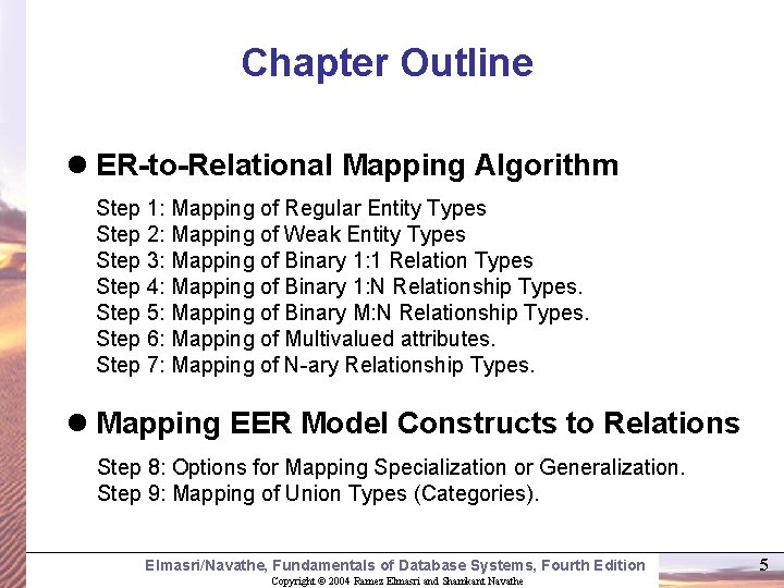 Shamkant B Navathe Chapter 7 Relational Database Design