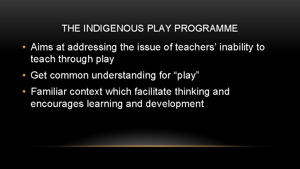 Enhancing Ghanaian kindergarten teachers implementation of indigenous ...